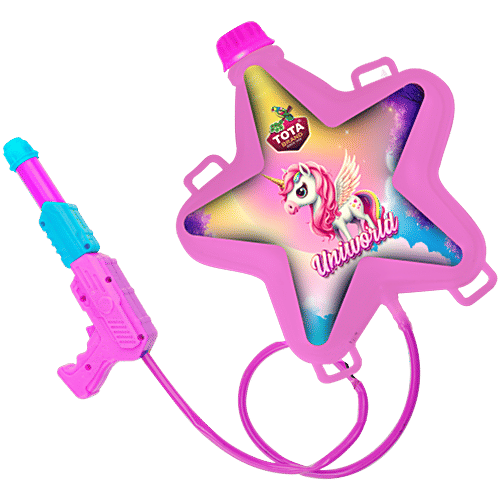 Buy Tota Star Water Holi Pichkari With Tank, Assorted Colors Online at ...