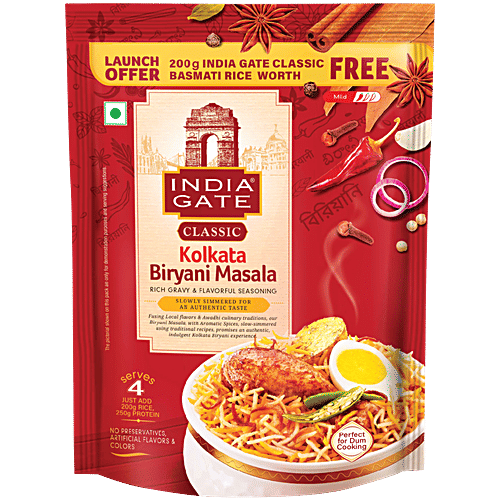 Buy India Gate Classic Kolkata Biryani Masala Online at Best Price of ...