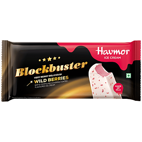 Buy Havmor Blockbuster Wild Berries Flavoured Ice Cream Online at Best ...