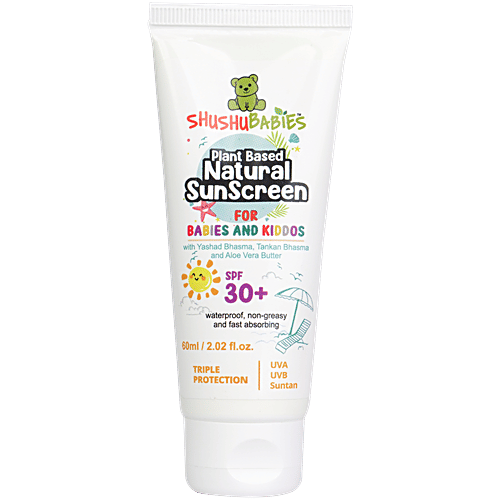 Buy ShuShu Babies SunScreen - SPF 30+ Online at Best Price of Rs 195 ...