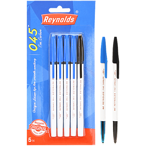 Buy Reynolds 045 Ball Pen Set - 0.7 mm Online at Best Price of Rs 50 ...