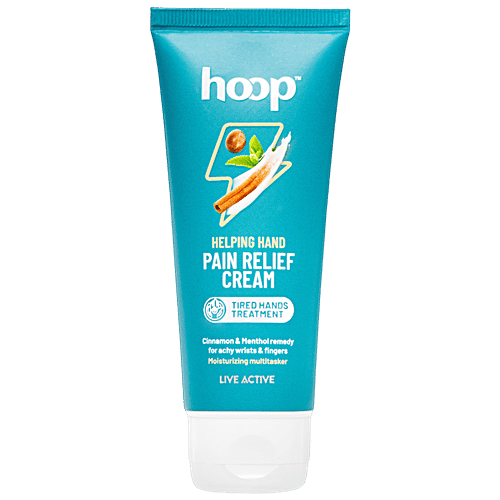 Buy hoop Hand Cream Pain Relief & Moisturizer For Wrist, Thumb, Carpal ...