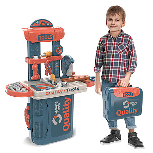 Buy Wembley Construction Tool Mechanics Kit - Pretend & Play, Little ...