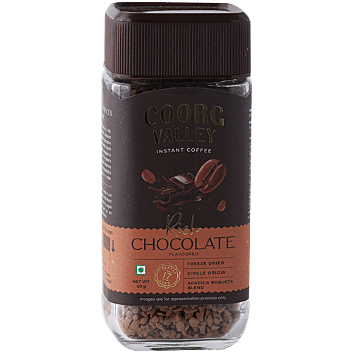 Buy Coorg Valley Rich Chocolate Flavoured Instant Coffee Online at Best ...