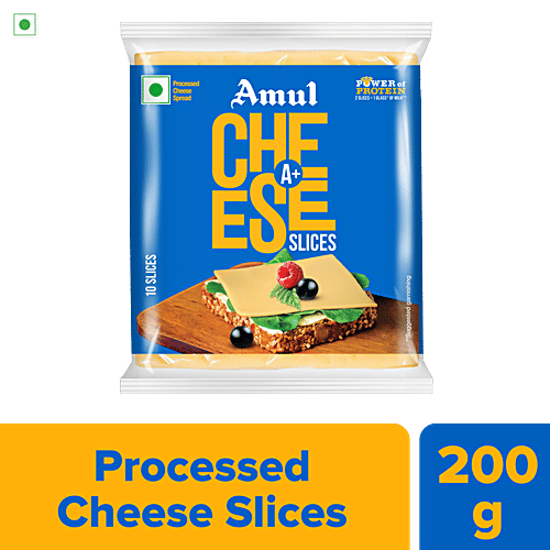 Buy Amul A+ Cheese Slices Online at Best Price of Rs 117.65 - bigbasket
