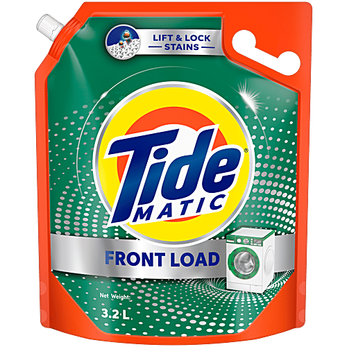 Buy Tide Matic Liquid Detergent Front Load - Stain Removal In Washing ...