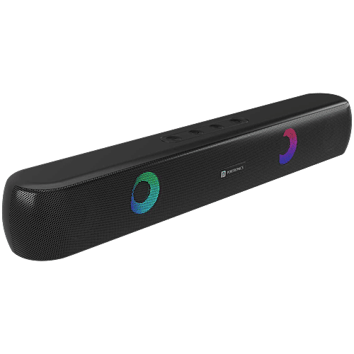 Buy Portronics Decibel 21 Bluetooth Soundbar Speaker With AUX, USB, TWS ...
