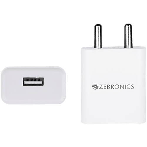 Buy Zebronics MA5212A USB Mobile Adapter - 12 Watts Online at Best ...