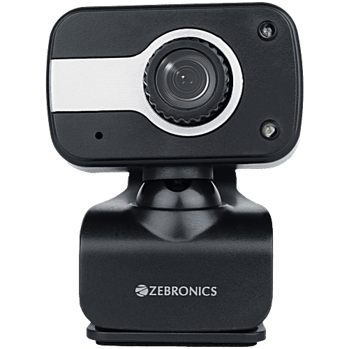 Buy Zebronics Zeb-Crystal Clear Web Camera - 3P Lens, Black Online at Best Price of Rs 699 ...
