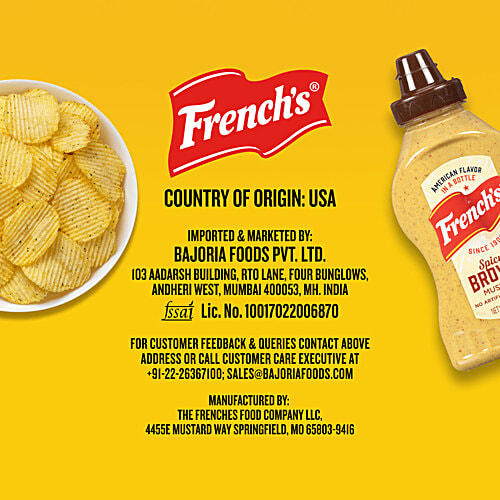 Buy French's Spicy Brown Mustard Online at Best Price of Rs 349 - bigbasket