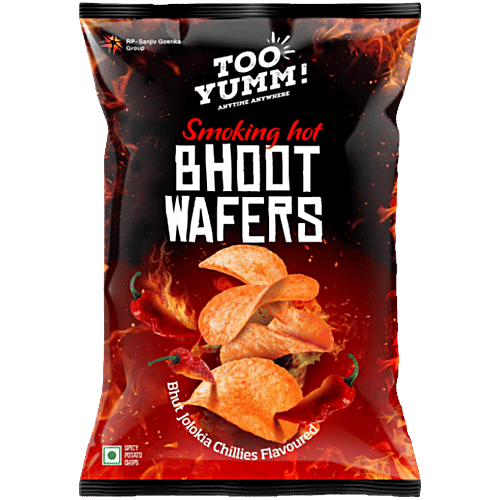 Buy Too Yumm! Smoking Hot Bhoot Wafers - Bhoot Jholokia Chillies ...