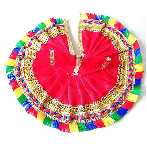 Buy CS Laddu Gopal Poshak Krishna Clothes - Size 0, Assorted Colour ...