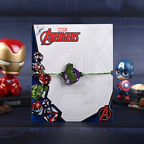 Buy Marvel The Incredible Hulk Rakhi - DA 15 Online at Best Price of Rs ...