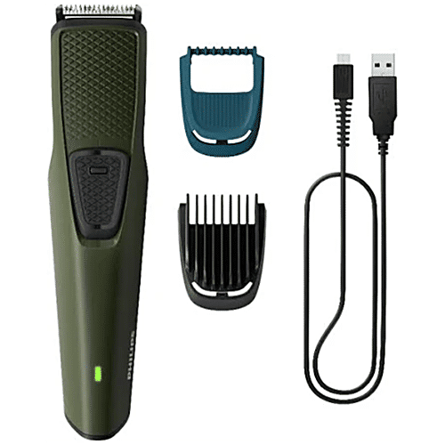 Buy Philips Trimmer 30 min Runtime 4 Length Settings - Green, BT1230/18 ...
