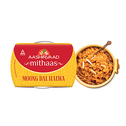 Buy Aashirvaad Mithaas Moong Dal Halwa Online at Best Price of Rs 41.30 ...