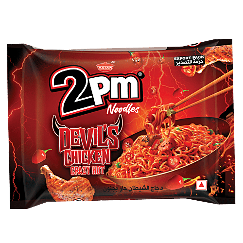 Buy 2PM Noodles Devils Chicken Crazy Hot Instant Noodles Online at Best ...