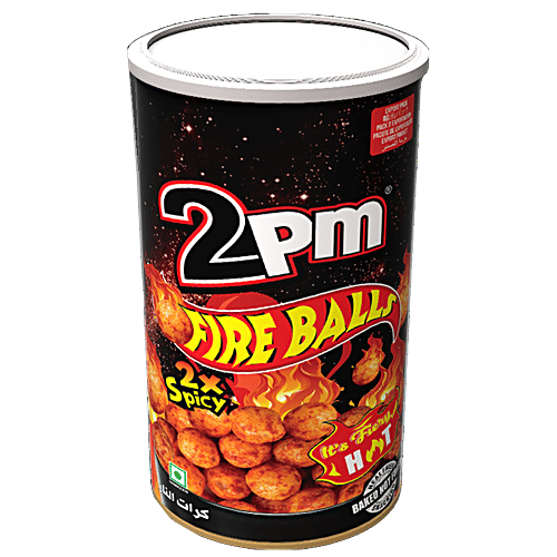 Buy 2PM Snacks Fire Balls Namkeen - 2X Spicy Online at Best Price of Rs 200 - bigbasket