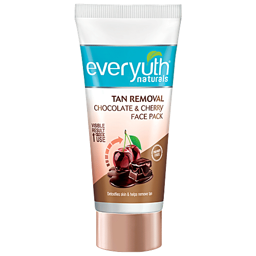 Buy Everyuth Naturals Tan Removal - Chocolate & Cherry Face Pack Online ...