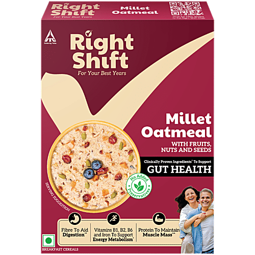 Buy Right Shift Millet Oatmeal - With Fruits, Nuts & Seeds Online at ...