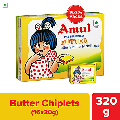 Buy Amul Butter Chiplets Online at Best Price of Rs 210 - bigbasket