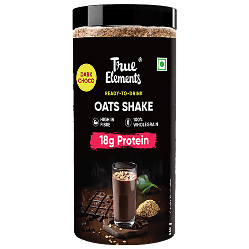 Buy True Elements Dark Choco Oats Shake Premix Online at Best Price of ...
