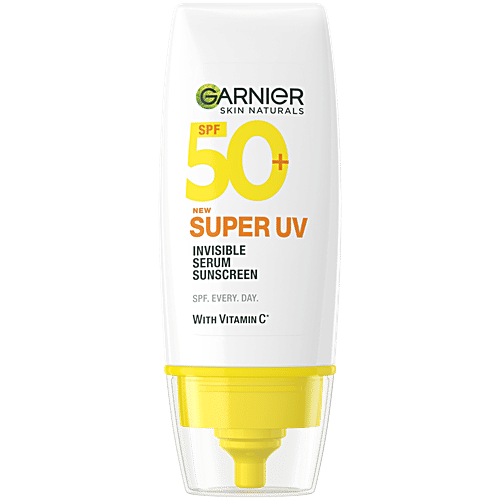Buy Garnier Super UV Invisible Serum Sunscreen SPF 50+ Online at Best ...