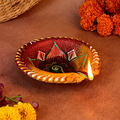 Buy SBE Mud Akahnd Diya - Assorted designs Online at Best Price of Rs ...