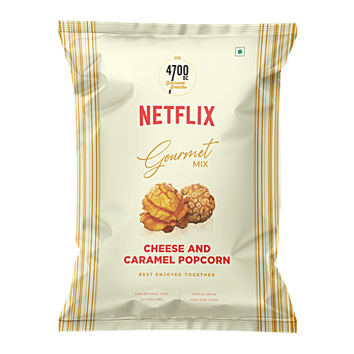 Buy 4700BC Netflix Gourmet Mix Cheese & Caramel Popcorn Online at Best ...