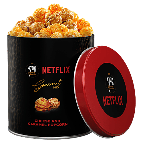 Buy 4700BC Netflix, Gourmet Mix Cheese & Caramel Popcorn Online at Best ...