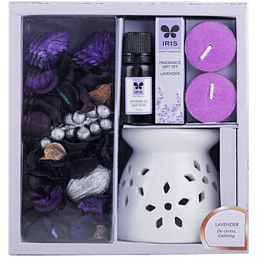 Buy Iris Home Fragrances Lavender Vaporizer Giftset Online at Best ...