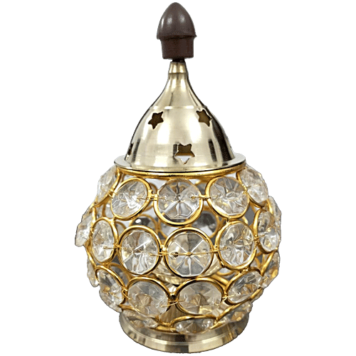 Buy APJ Akhand Deep Crystal Diyas - Metal Online at Best Price of Rs ...