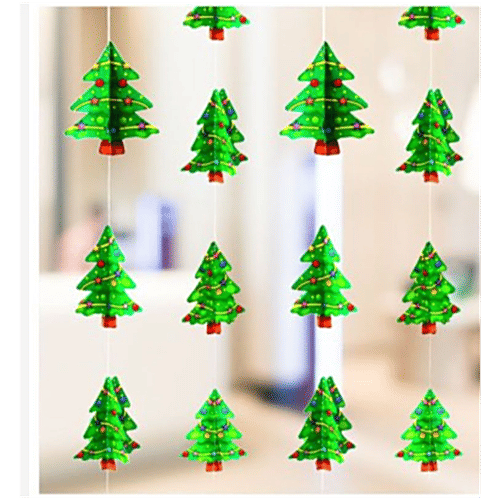 Buy Pearlfiesta Christmas Tree 3D Frills, 110 cm Online at Best Price ...