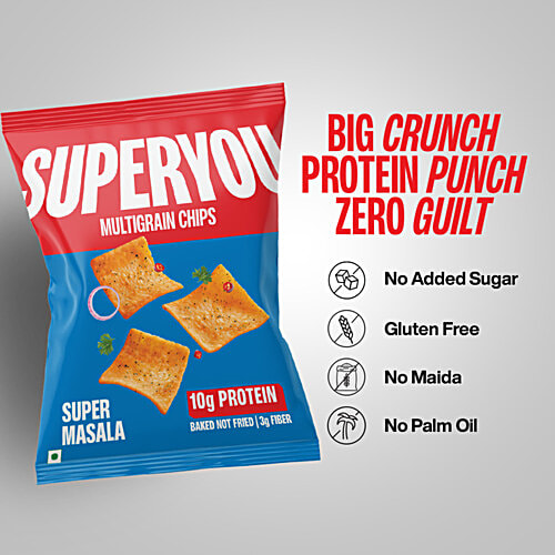 Buy Superyou Super Masala Multigrain Chips Online at Best Price of Rs ...