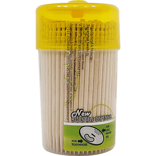 Buy Tulips Tulips Premium Wooden Toothpick in a PP Jar Online at Best ...