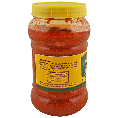 Buy Nilons Pickle Parampara Mango 1 Kg Jar Online at the Best Price of ...