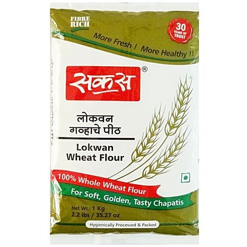 Buy Sakas Wheat Flour Lokwan 1 Kg Carton Online at the Best Price of Rs ...