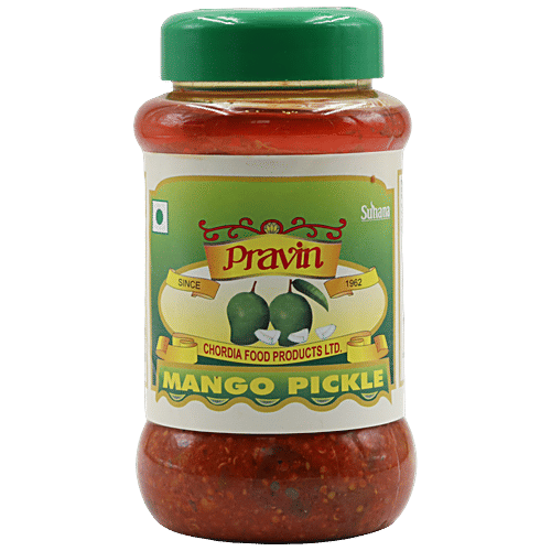 Buy Pravin Pickle Mango 350 Gm Jar Online at the Best Price of Rs 100 ...