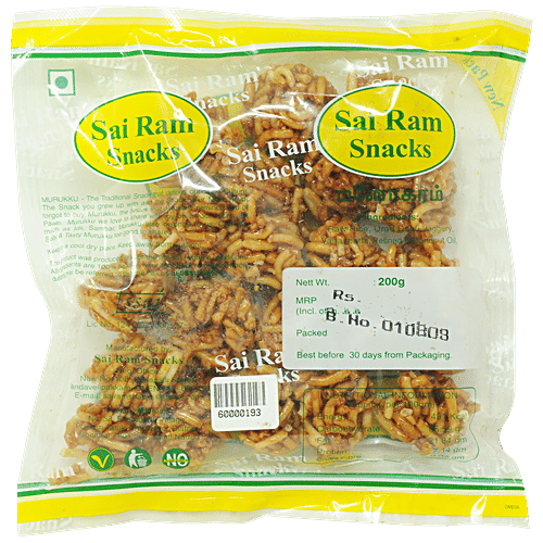 Buy Sai Ram Snacks Manogaram 200 Gm Pouch Online at the Best Price of ...