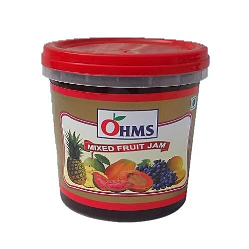 Buy Ohms Jam Mixed Fruit 200 Gm Bottle Online at the Best Price of Rs ...