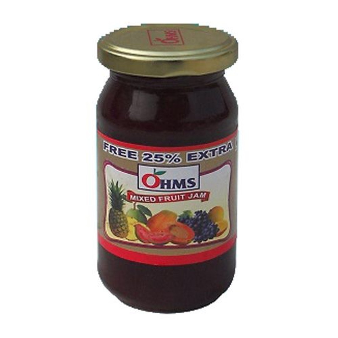 Buy Ohms Jam Mixed Fruit 200 Gm Bottle Online at the Best Price of Rs ...