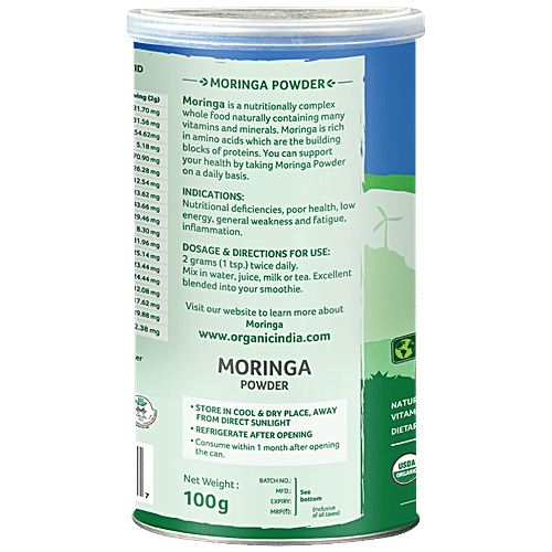 Buy Organic India Moringa Powder Online at Best Price of Rs 240 - bigbasket