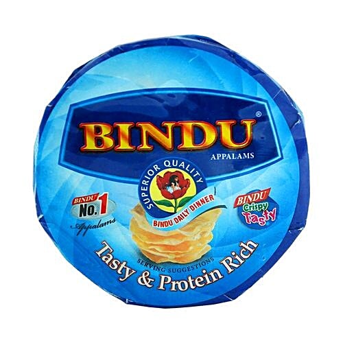 Buy Bindu Papad Dinner Special 100 Gm Pouch Online at the Best Price of ...
