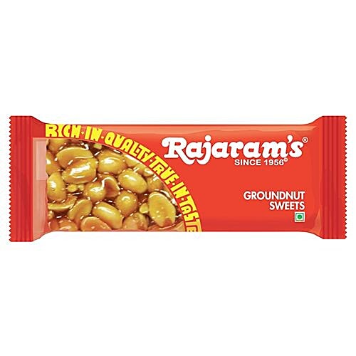Buy Rajarams Sweets Groundnut Bar 50 Gm Online at the Best Price of Rs ...