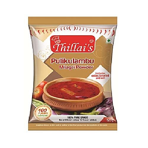 Buy Thillais Powder Puli Kulambu 50 Gm Pouch Online at the Best Price ...