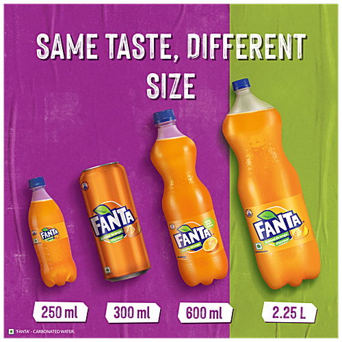 Buy Fanta Soft Drink Orange Flavour 600 Ml Online at the Best Price of Rs 38 - bigbasket