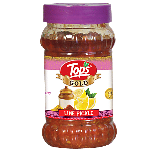 Buy Tops Pickle Tangy Lime 375 Gm Bottle Online at the Best Price of Rs ...