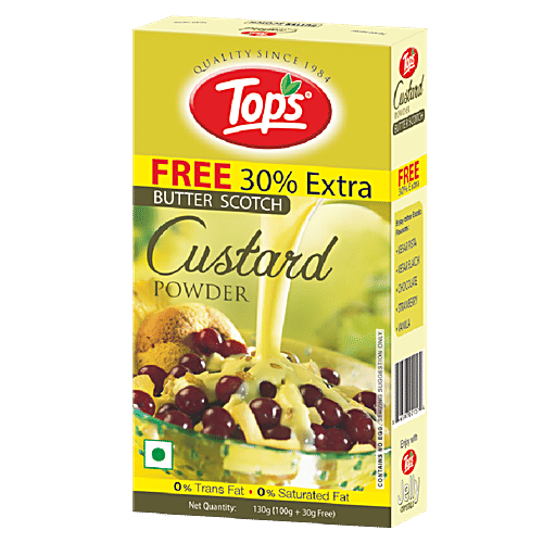 Buy Tops Custard Powder Butter Scotch 100 Gm Carton Online at the Best ...