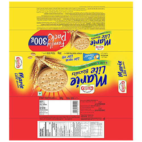 Buy Priyagold Biscuits Marie Lite 300 Gm Pouch Online at the Best Price ...