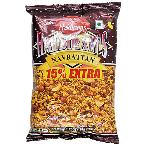 Buy Haldirams Namkeen Navrattan Del 200 Gm Pouch Online at the Best Price of Rs 50 - bigbasket