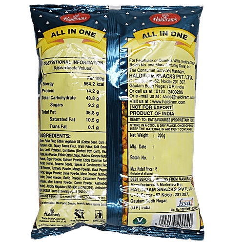 Buy Haldirams Namkeen All In One Del 200 Gm Pouch Online at the Best Price of Rs 52 - bigbasket
